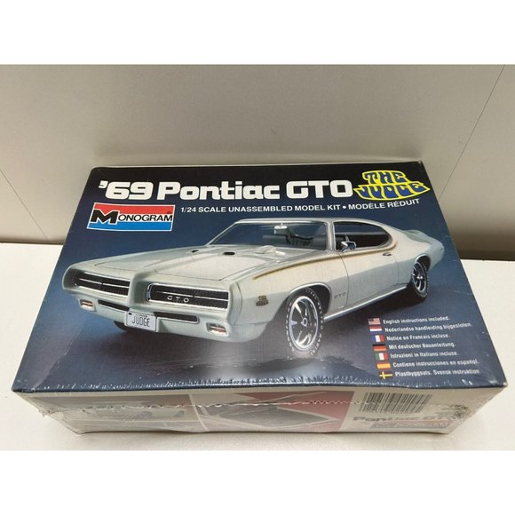 Monogram | Toys | Monogram 69 Pontiac Gto The Judge 24 Model Kit ...